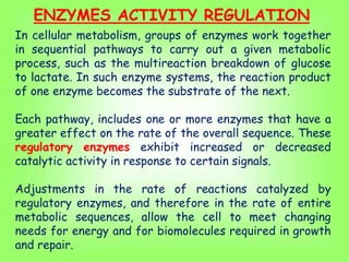 ENZYME KINETICS AND REGULATION OF ENZYME ACTIVITY.ppt