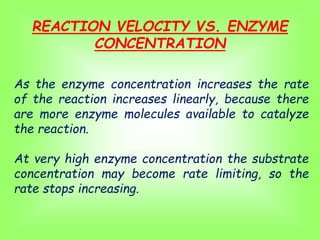 ENZYME KINETICS AND REGULATION OF ENZYME ACTIVITY.ppt