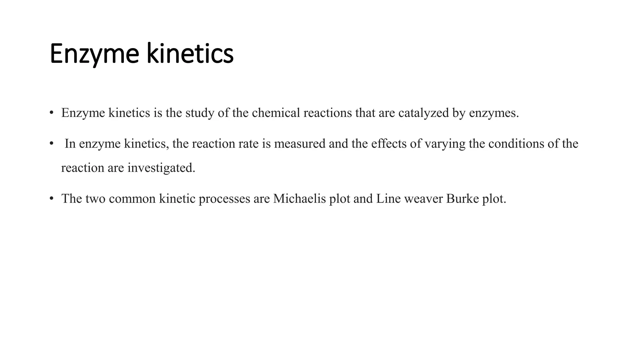 Enzyme kinetics, factors and mechanism of enzyme activity | PDF