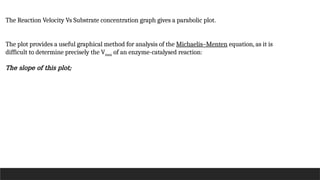 enzyme kinetics Manohar FINAL.pptx microbiology | PPTX