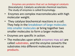 Enzyme mechanism | PPT