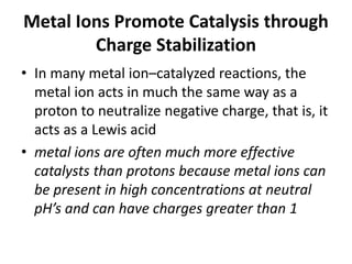 Enzyme mechanisms | PPT