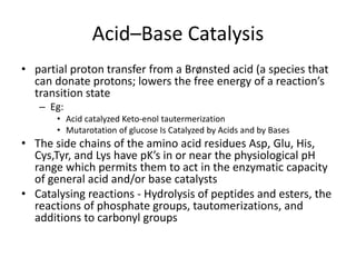 Enzyme mechanisms | PPT