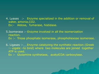 Enzyme mode of action by KK Sahu sir | PPT