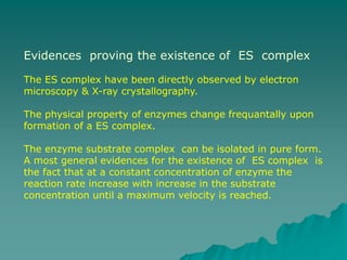 Enzyme mode of action by KK Sahu sir | PPT