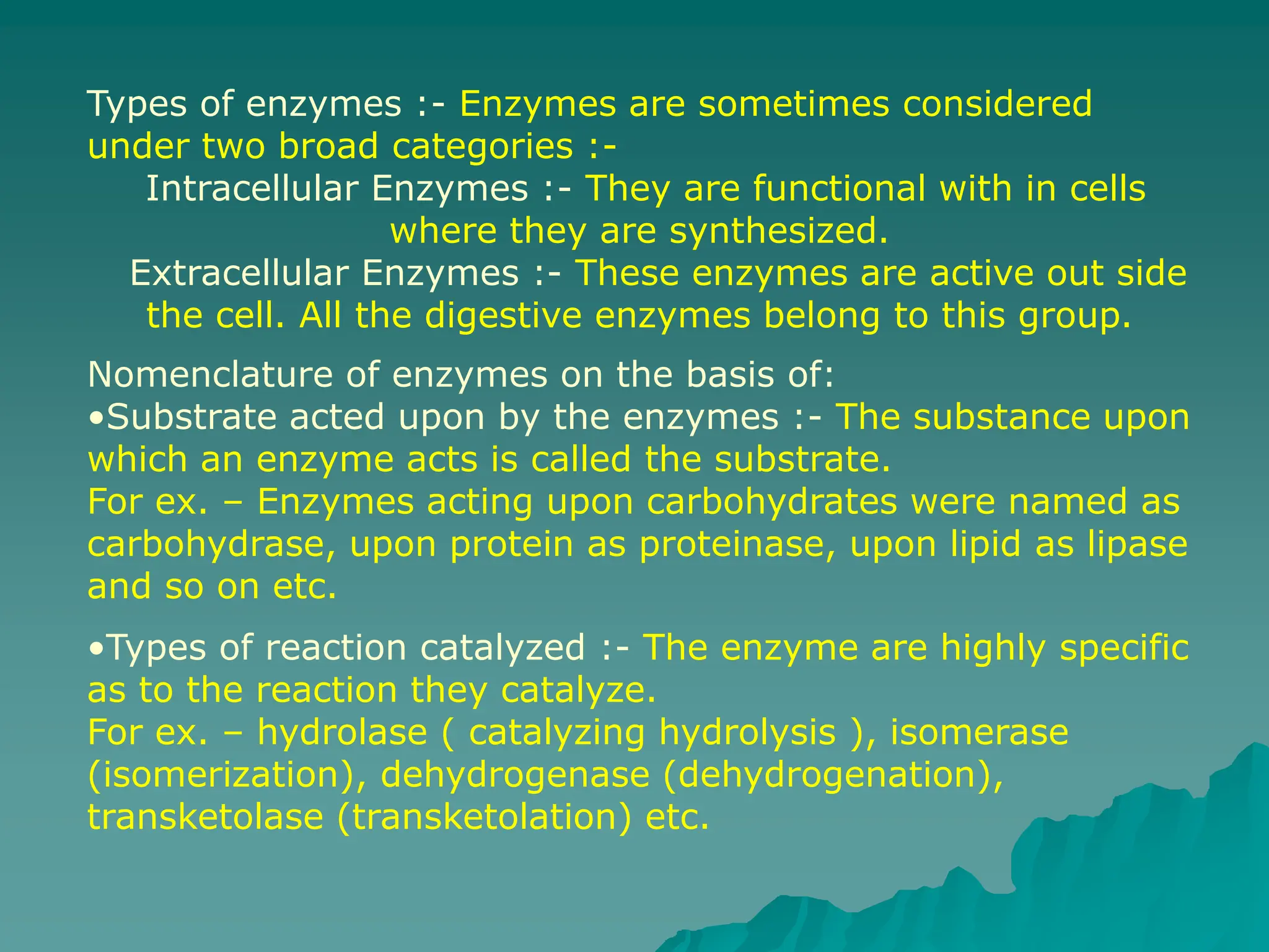 enzyme biochemistry 00000000000000000000 | PPT