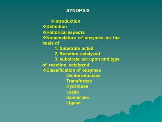 enzyme biochemistry 00000000000000000000 | PPT