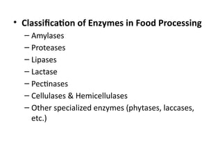 Industrially Important Enzymes Food.pptx