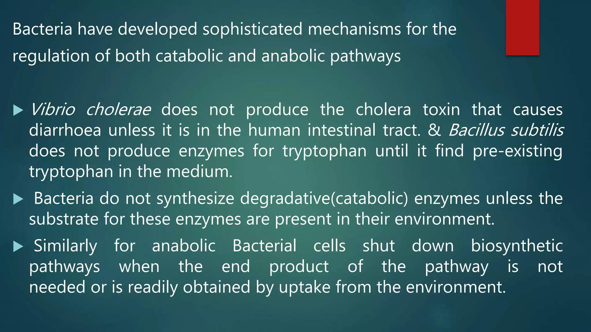 regulation of enzyme in microorganisms by Swati Raina | PPTX