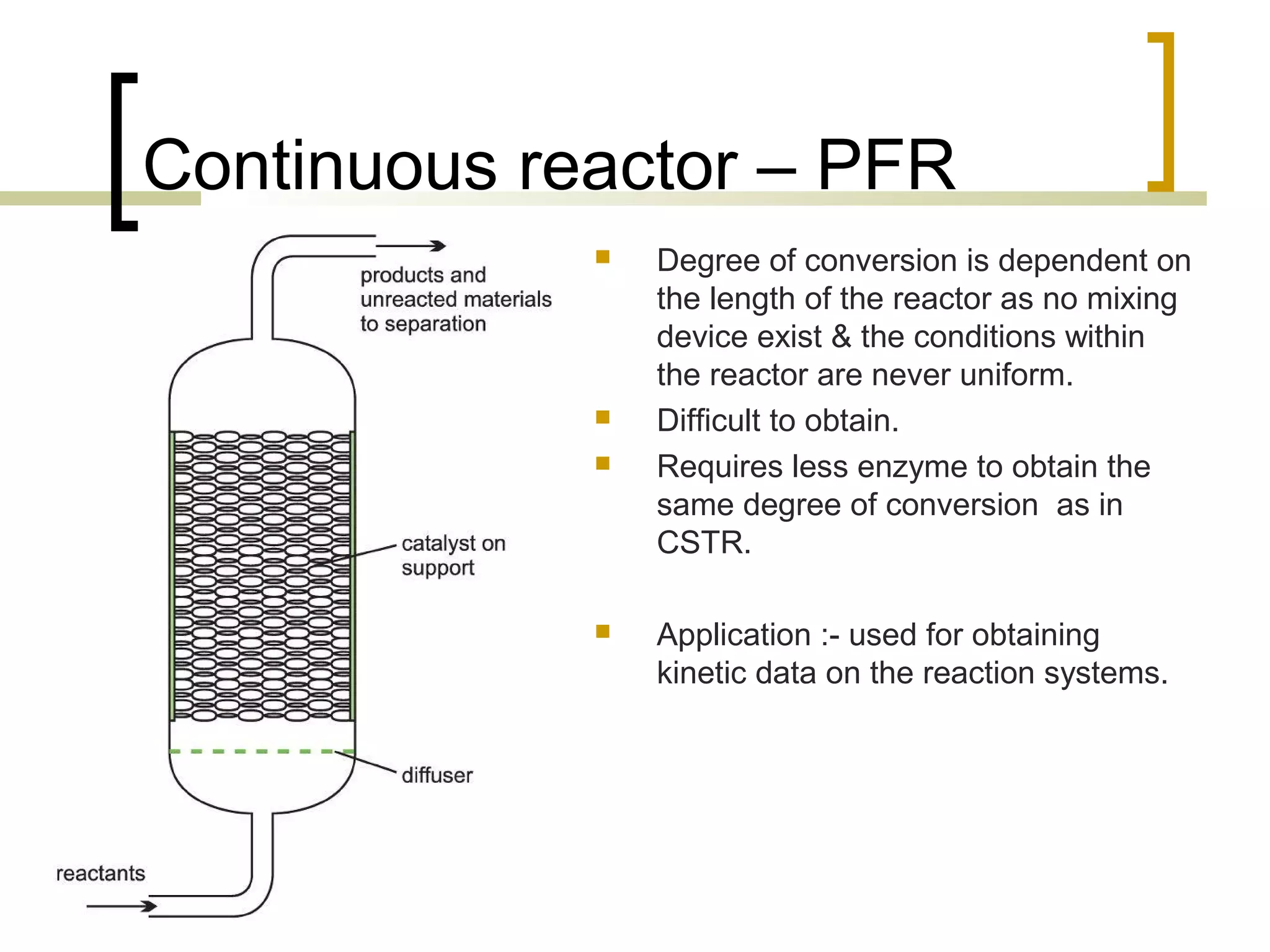 immobilized Enzyme reactors- batch and continuous types. | PPT