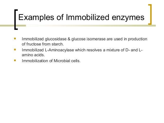 immobilized Enzyme reactors- batch and continuous types.
