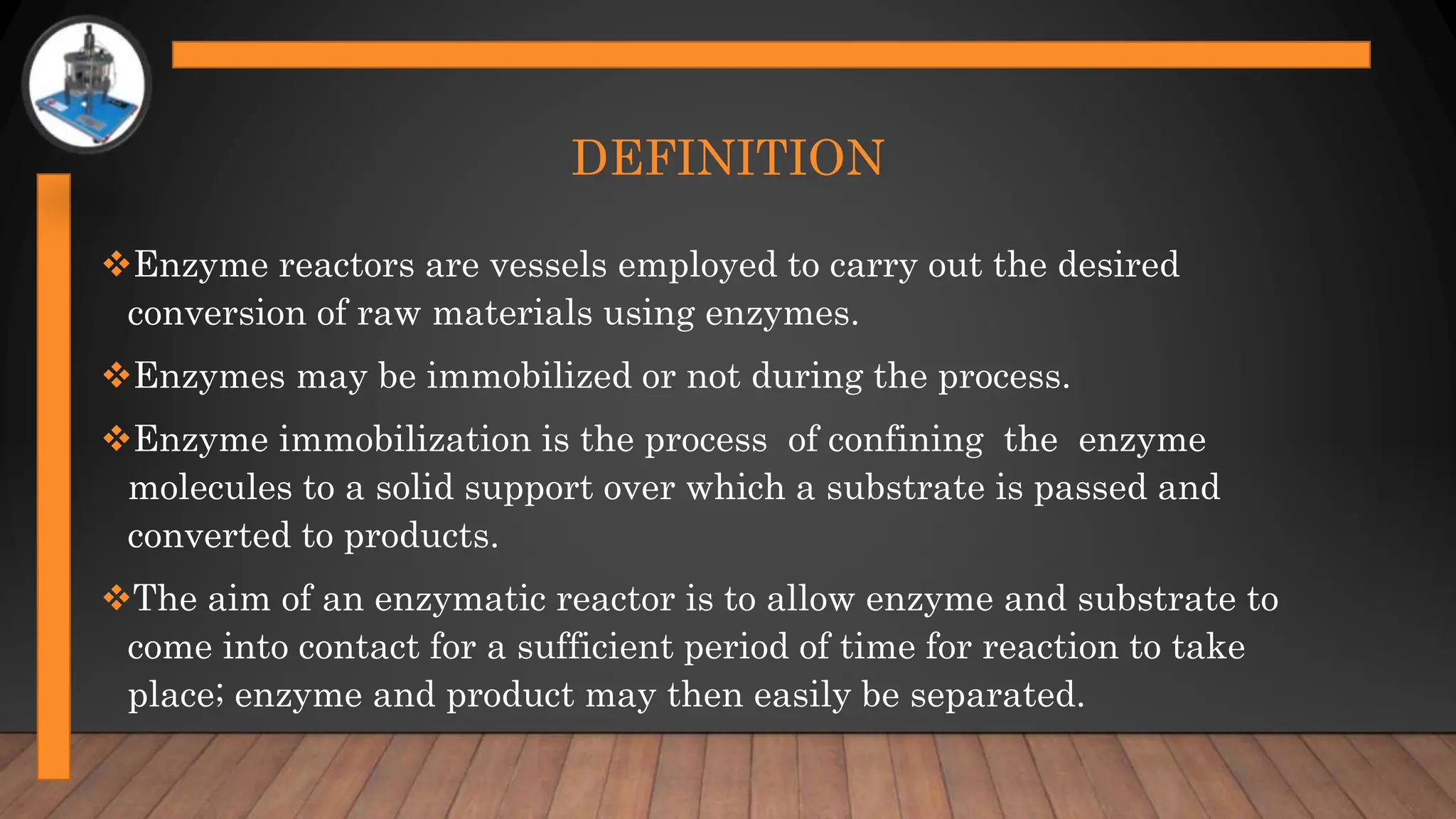 Enzyme_reactors-application in Biotechnology | PPTX