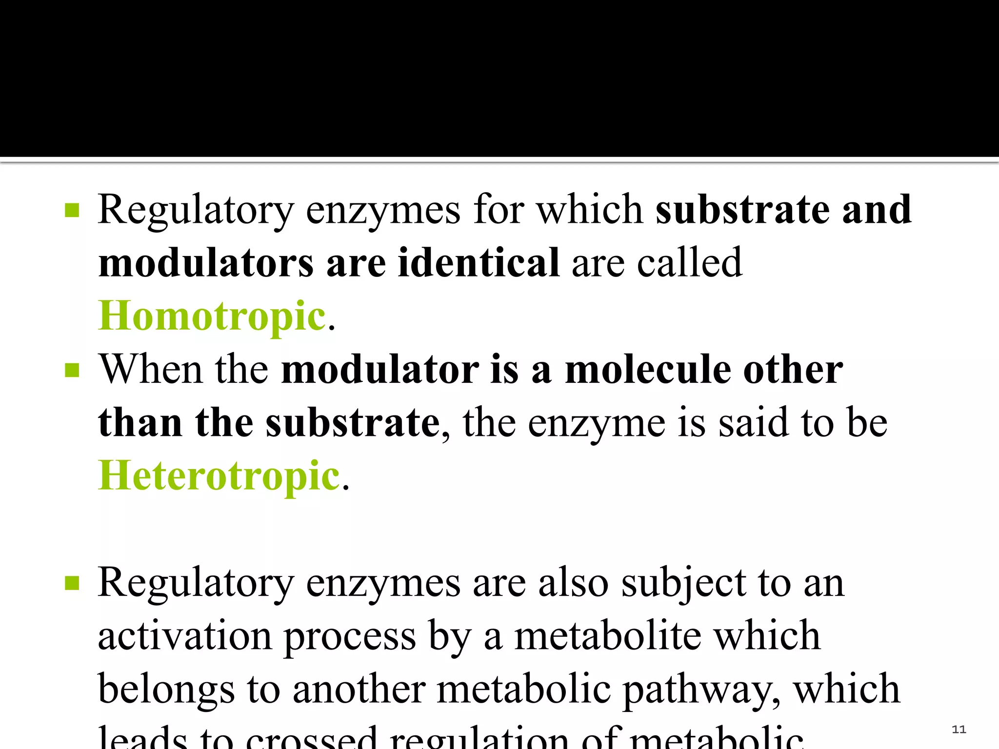 Enzyme regulation | PPTX