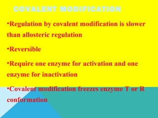 Enzyme regulation | PPT