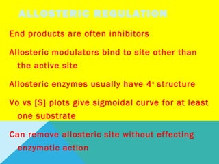 Enzyme regulation | PPT