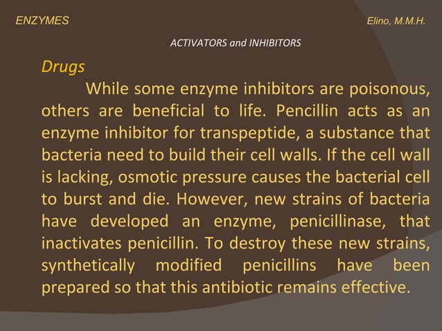 Introduction to Enzymes | PPT | Chemistry | Science