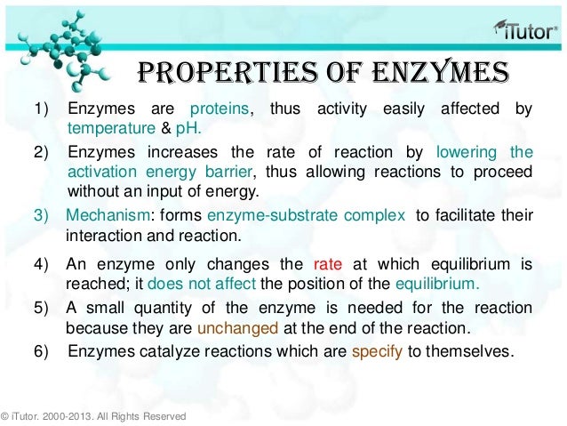 Enzymes
