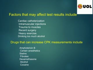 important of creatine kinase enzyme | PPT