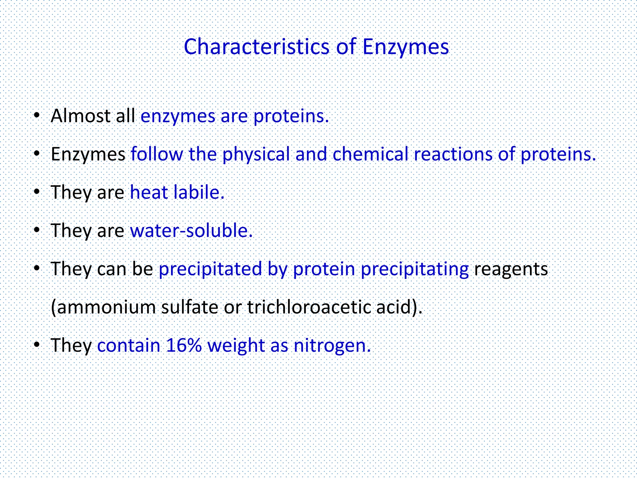 ENZYMES | PPTX