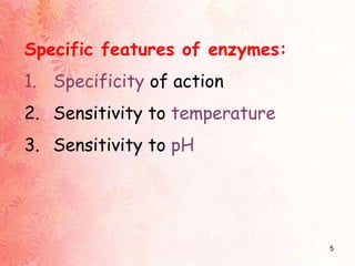 Enzymes | PPTX | Chemistry | Science