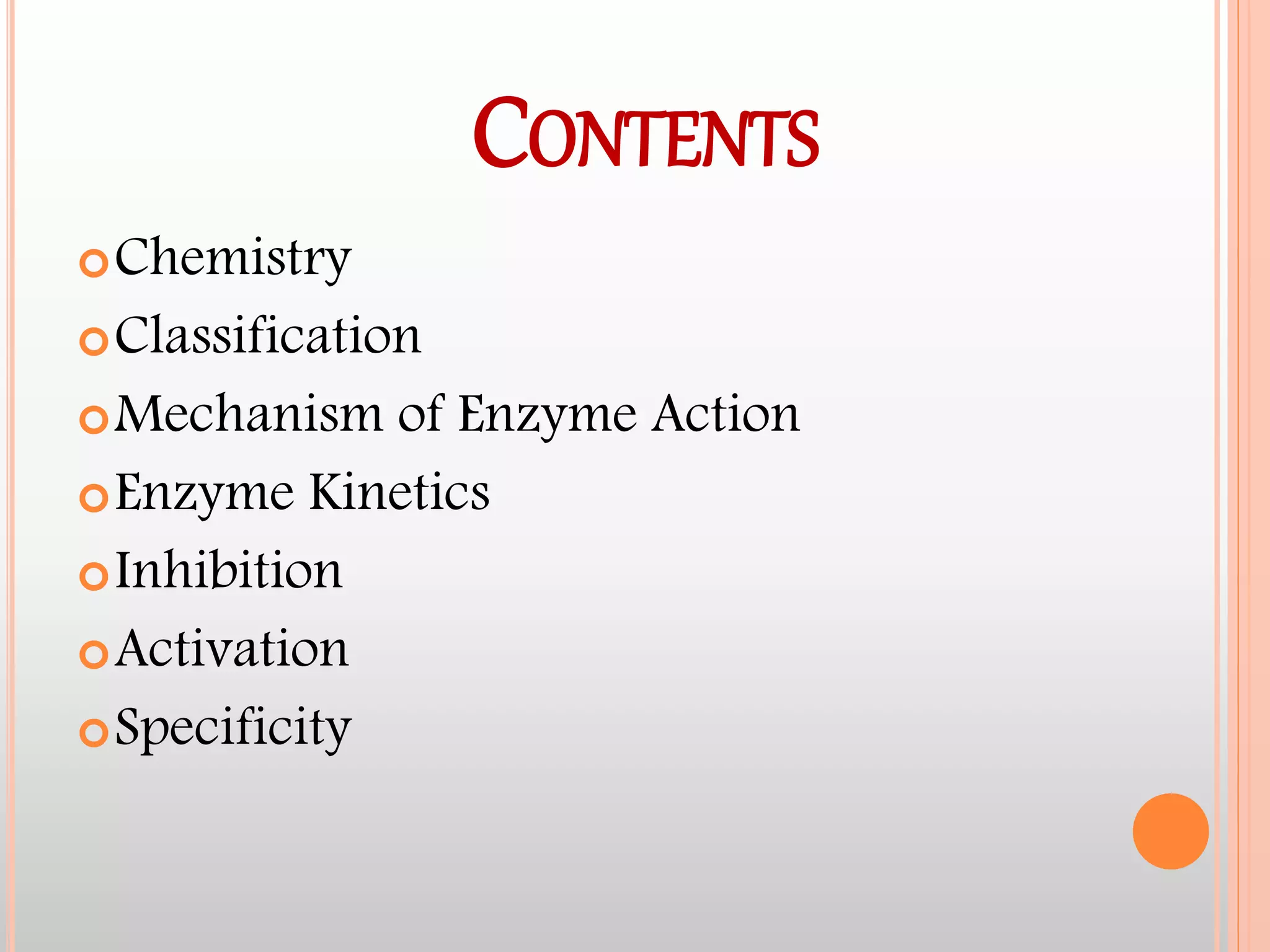 Enzymes Biochemistry | PPTX