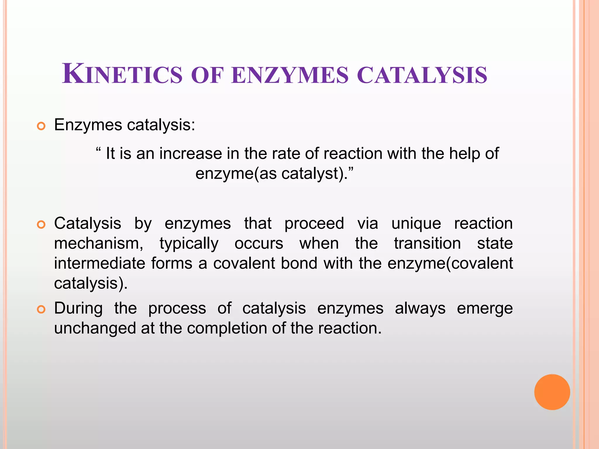 Enzymes Biochemistry | PPTX