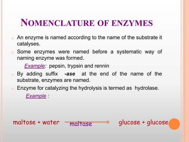 Enzymes Biochemistry | PPTX | Chemistry | Science