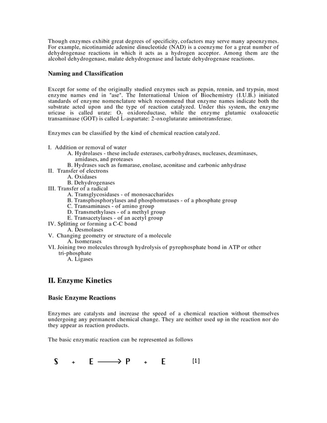 Enzymes - A complete introduction and applications | PDF