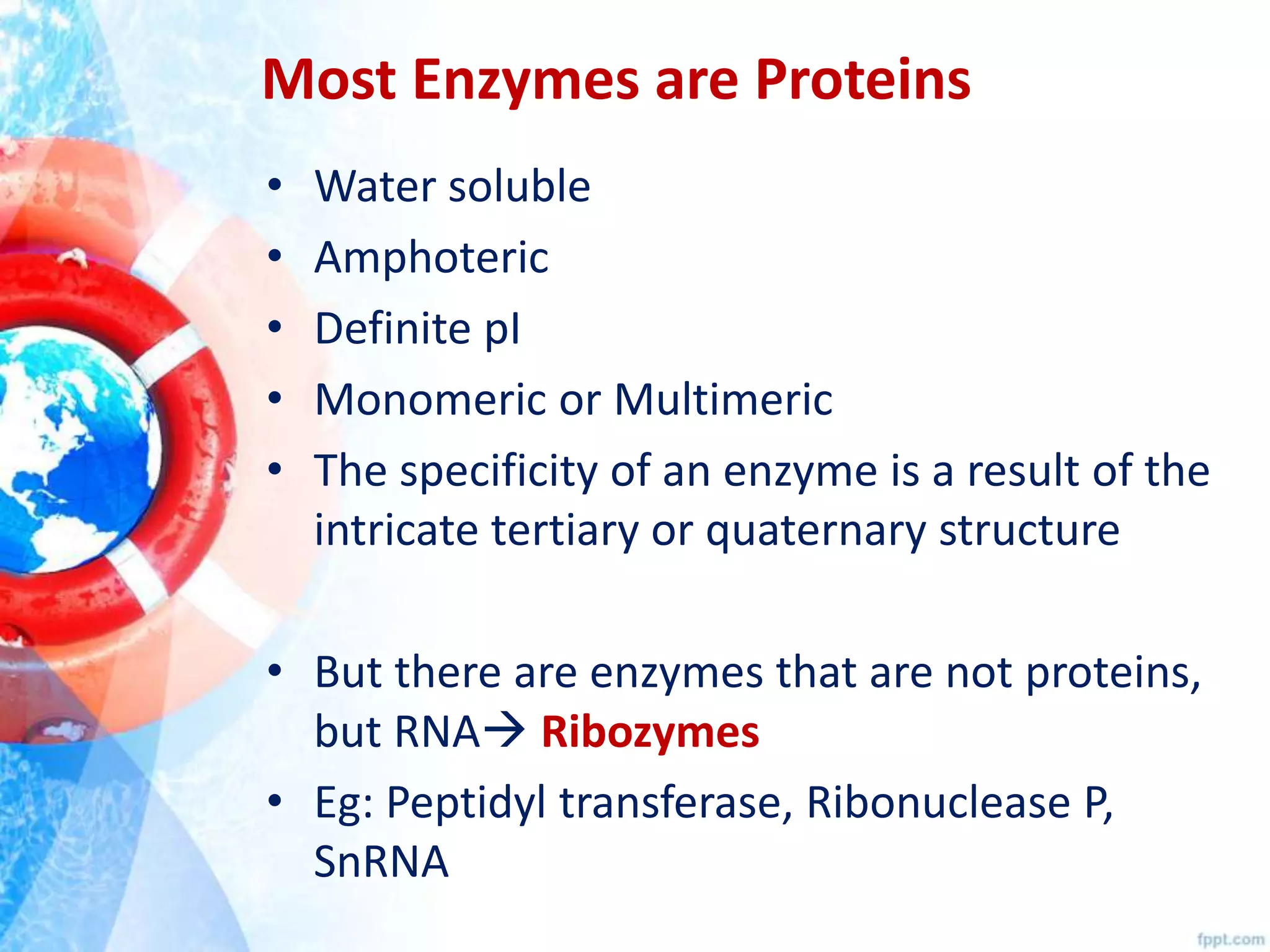Enzymes | PPTX