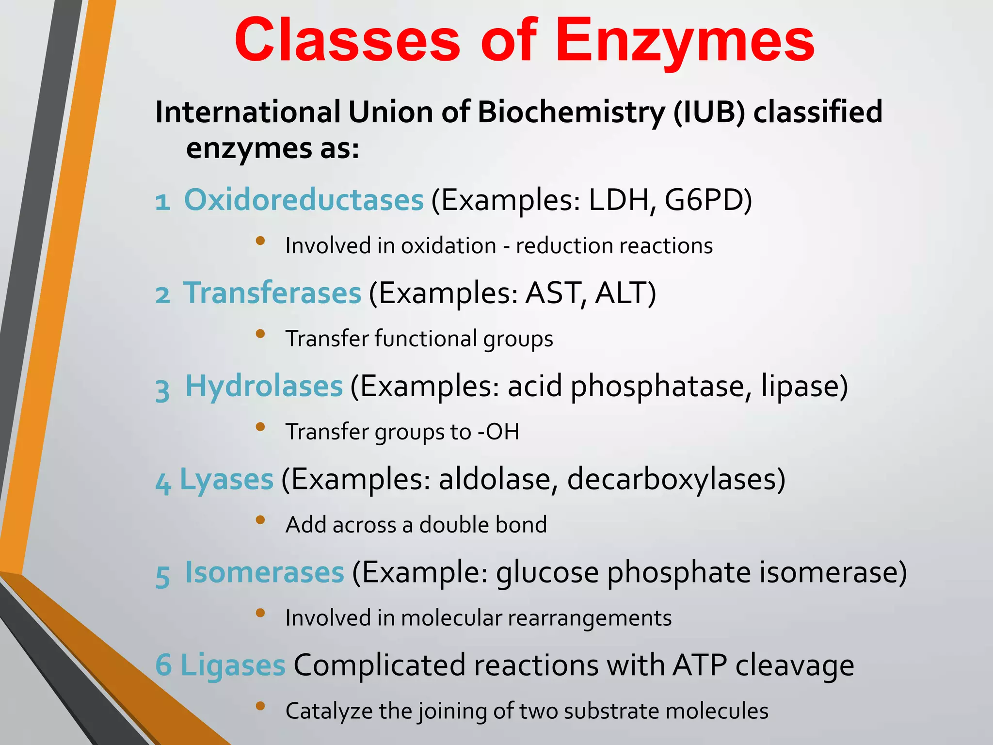 Enzymes-1 Biochemistry | PPT