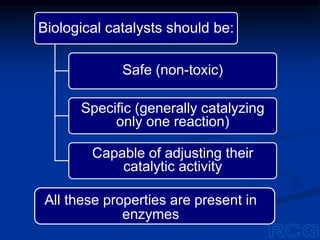 Enzymes - The biological catalysts | PPTX