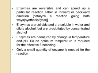 Enzymes | PPTX
