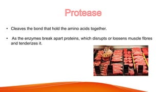 Application of enzymes in food industry | PPTX