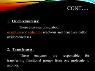Enzymes | Types of enzyme | Mechanism of Reaction | Importance of ...