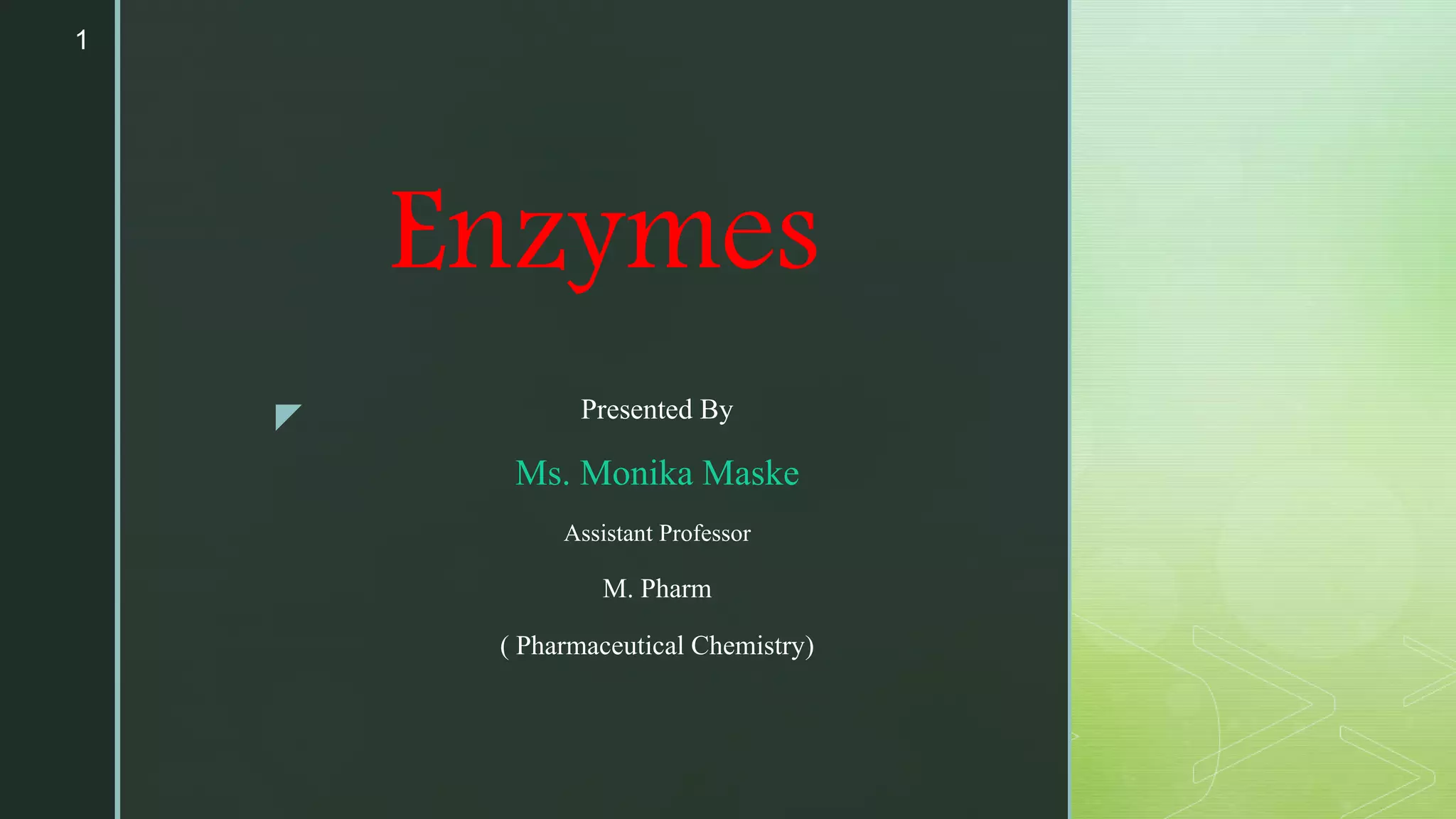 Enzymes | PPTX