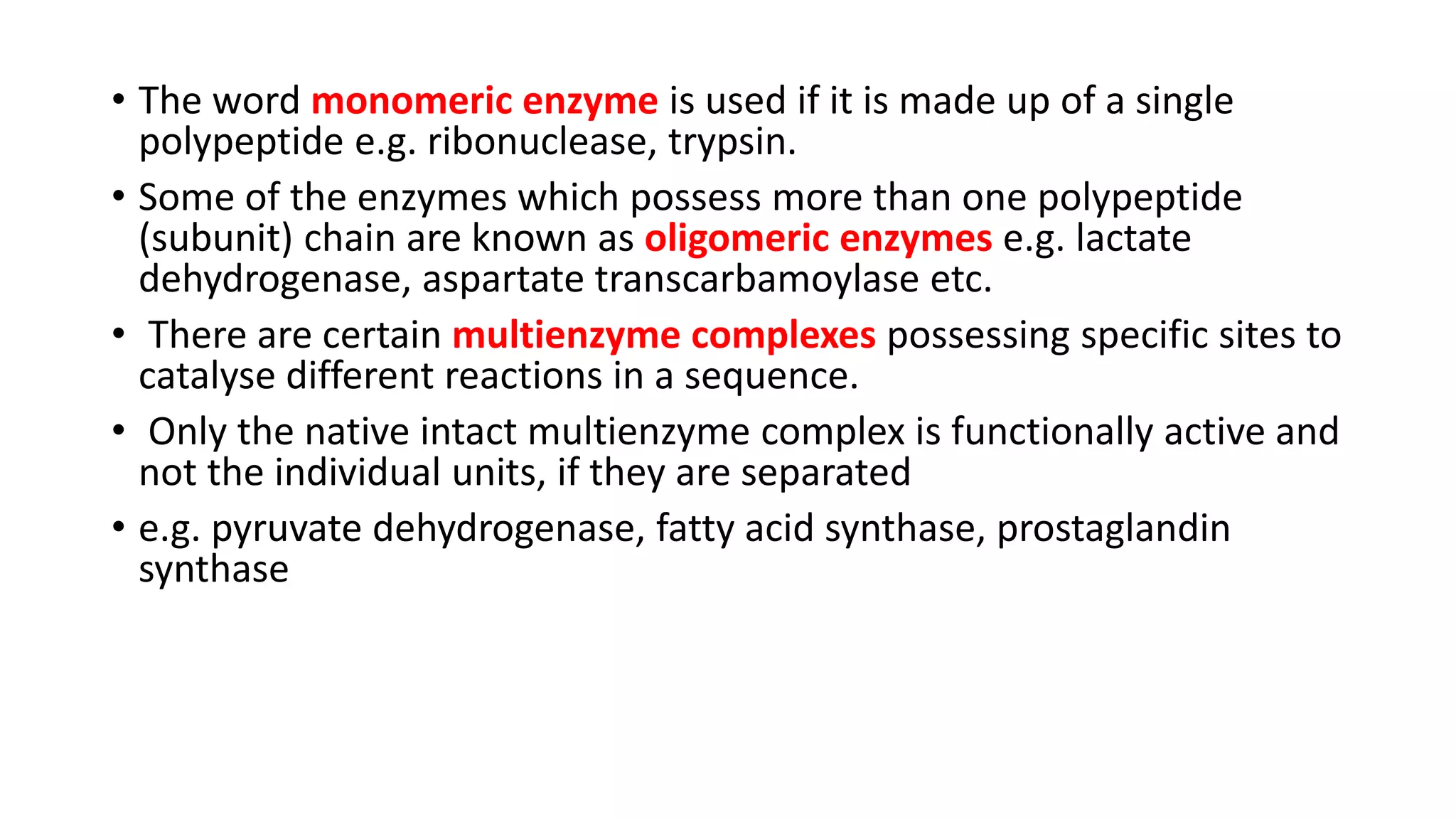 Enzymes.pptx | Chemistry | Science
