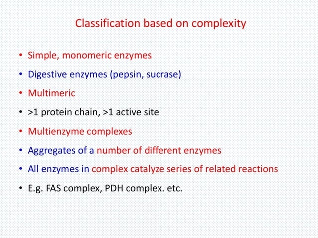 Enzymes for Biochemical Engineering students. this chapter is about ...