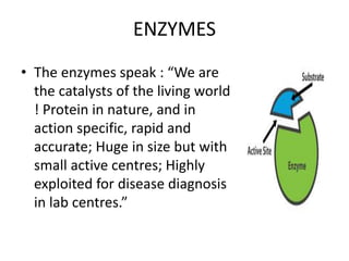 Enzymes definition and classification introduction .pptx