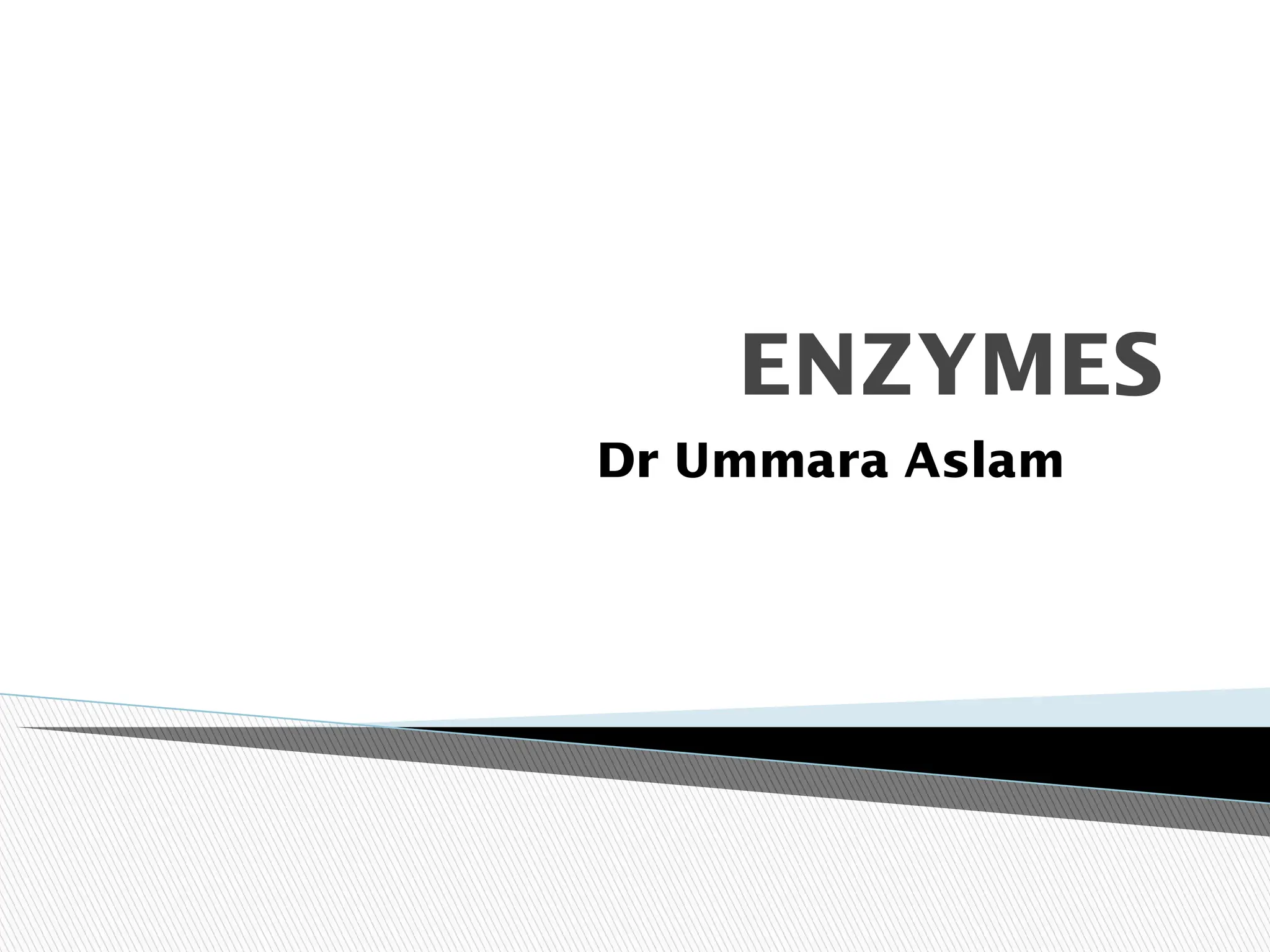 Enzymes.pptx.pdf its chapter of enzyme . | PPT