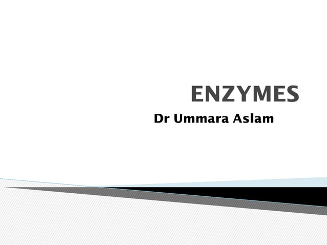 Enzymes.pptx.pdf its chapter of enzyme . | PPT