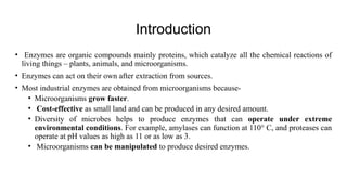 Enzymes_Industrial Microbiology_Postgraduate.pptx