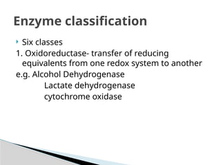 enzymes.-functions, sources .importance -characters. | PPT