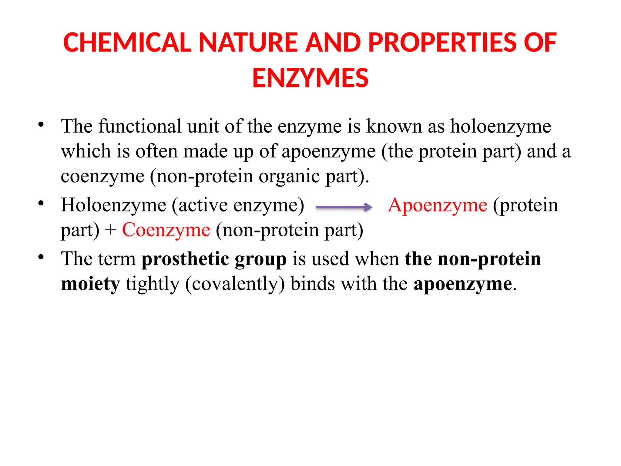 ntroduction, properties, nomenclature and IUB classification of enzymes ...