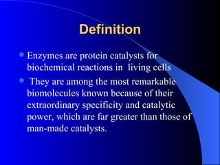 Enzymes. classification. isoenzymes | PPT