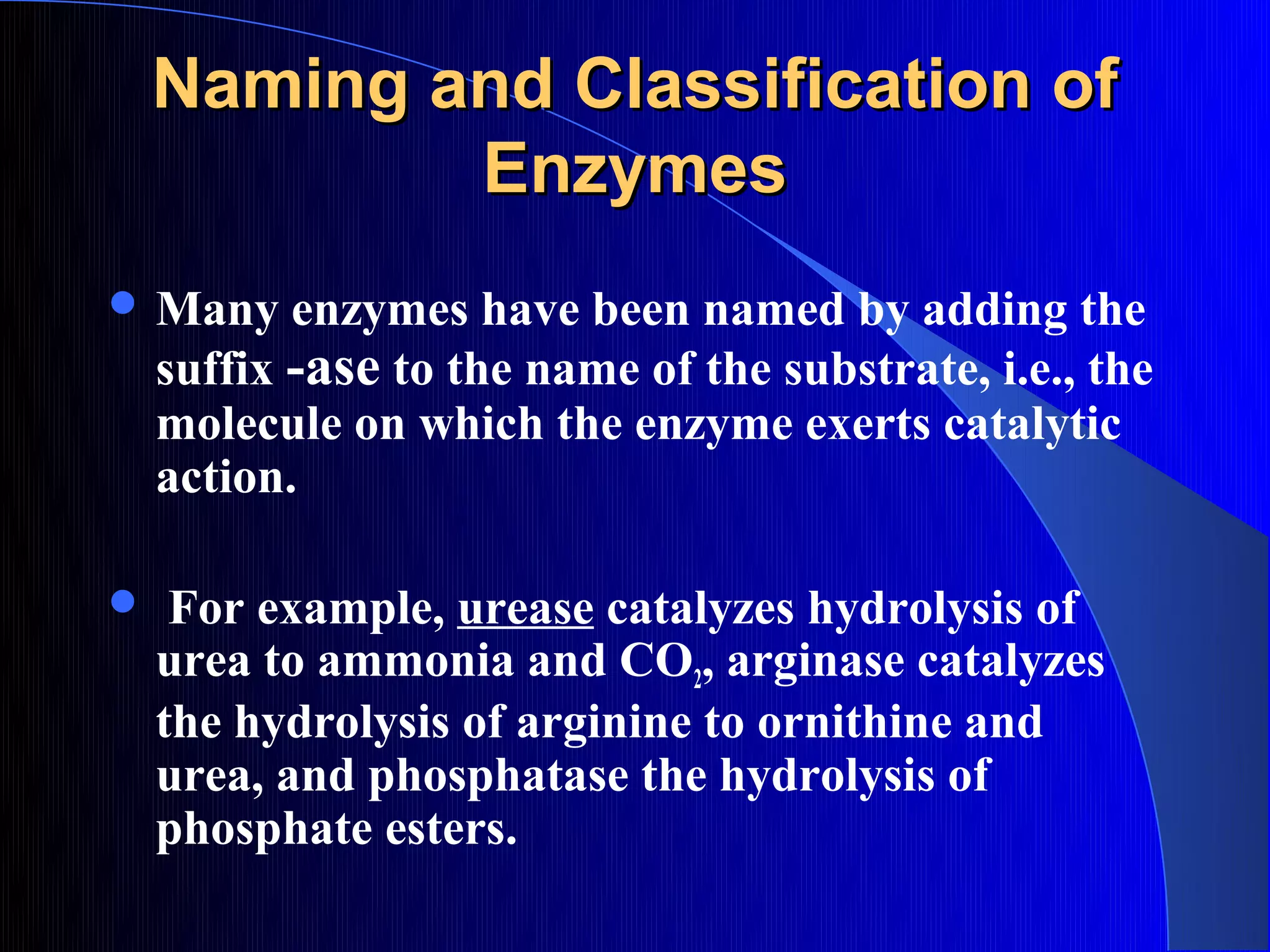 Enzymes. classification. isoenzymes | PPT