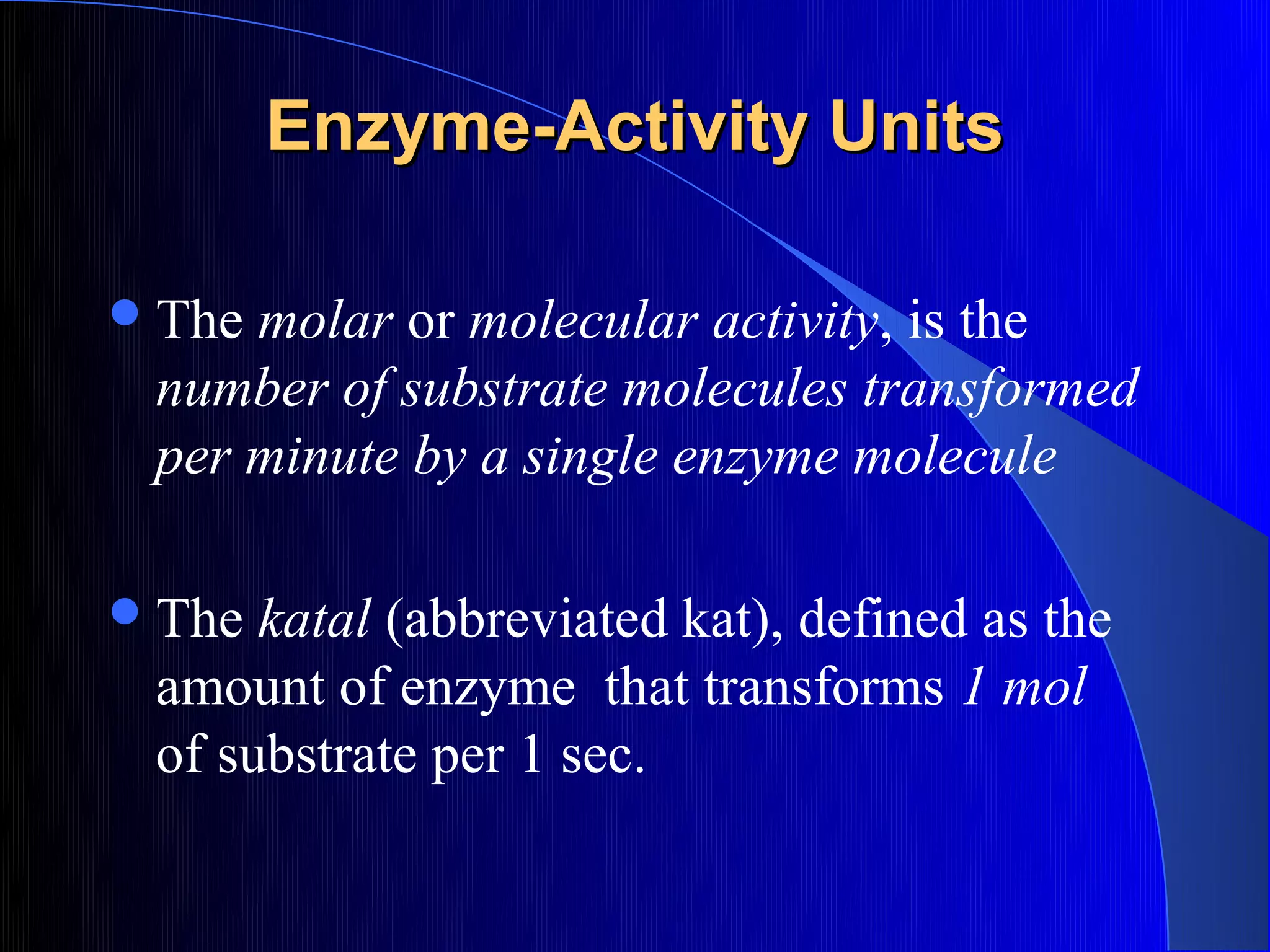 Enzymes. classification. isoenzymes | PPT