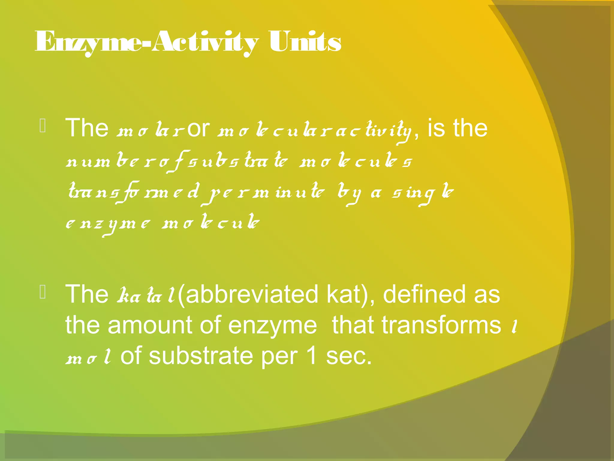 Enzymes classification of enzyme and -isoenzymes-1 | PPT
