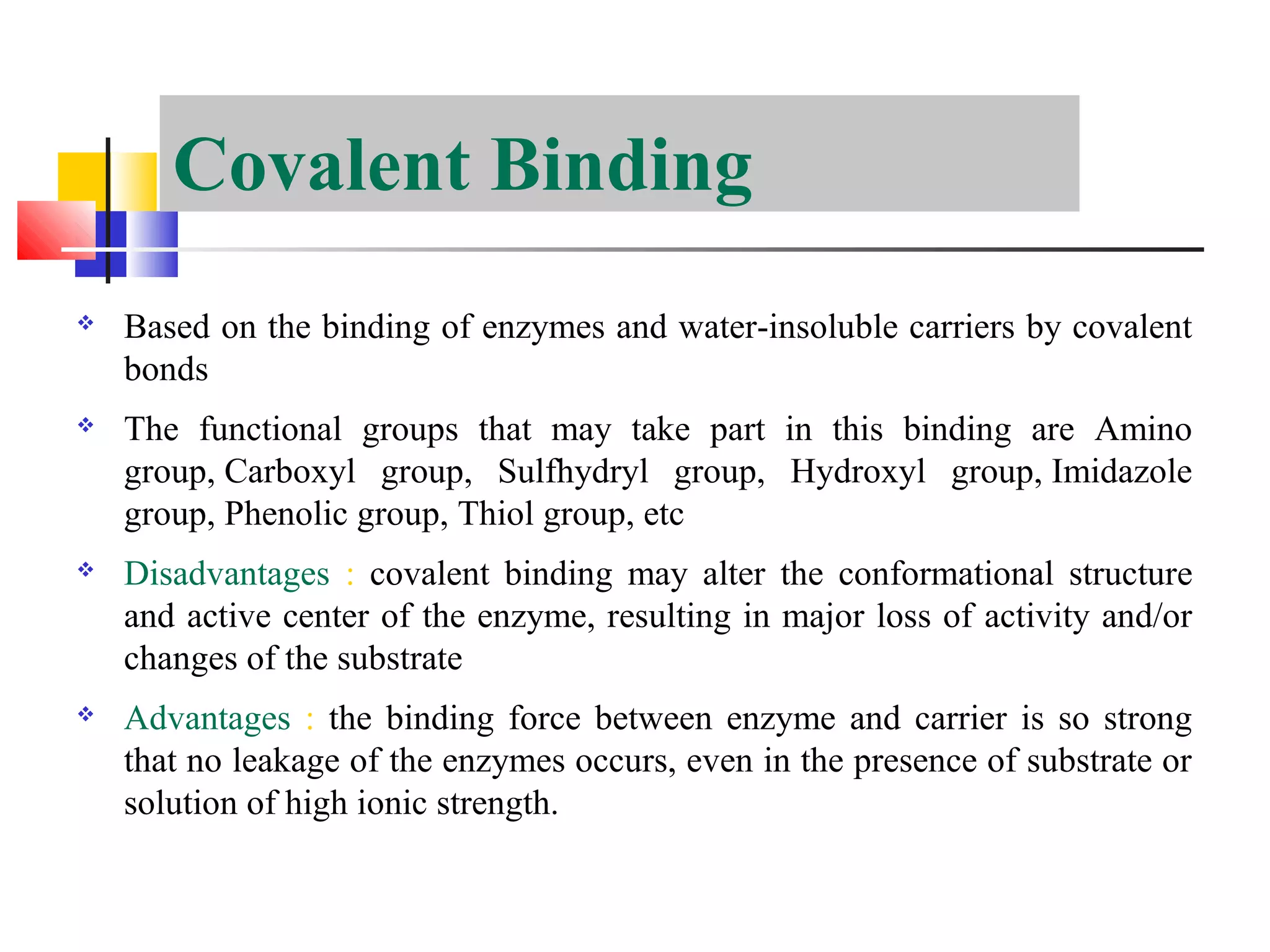 enzyme immobilization | PPT