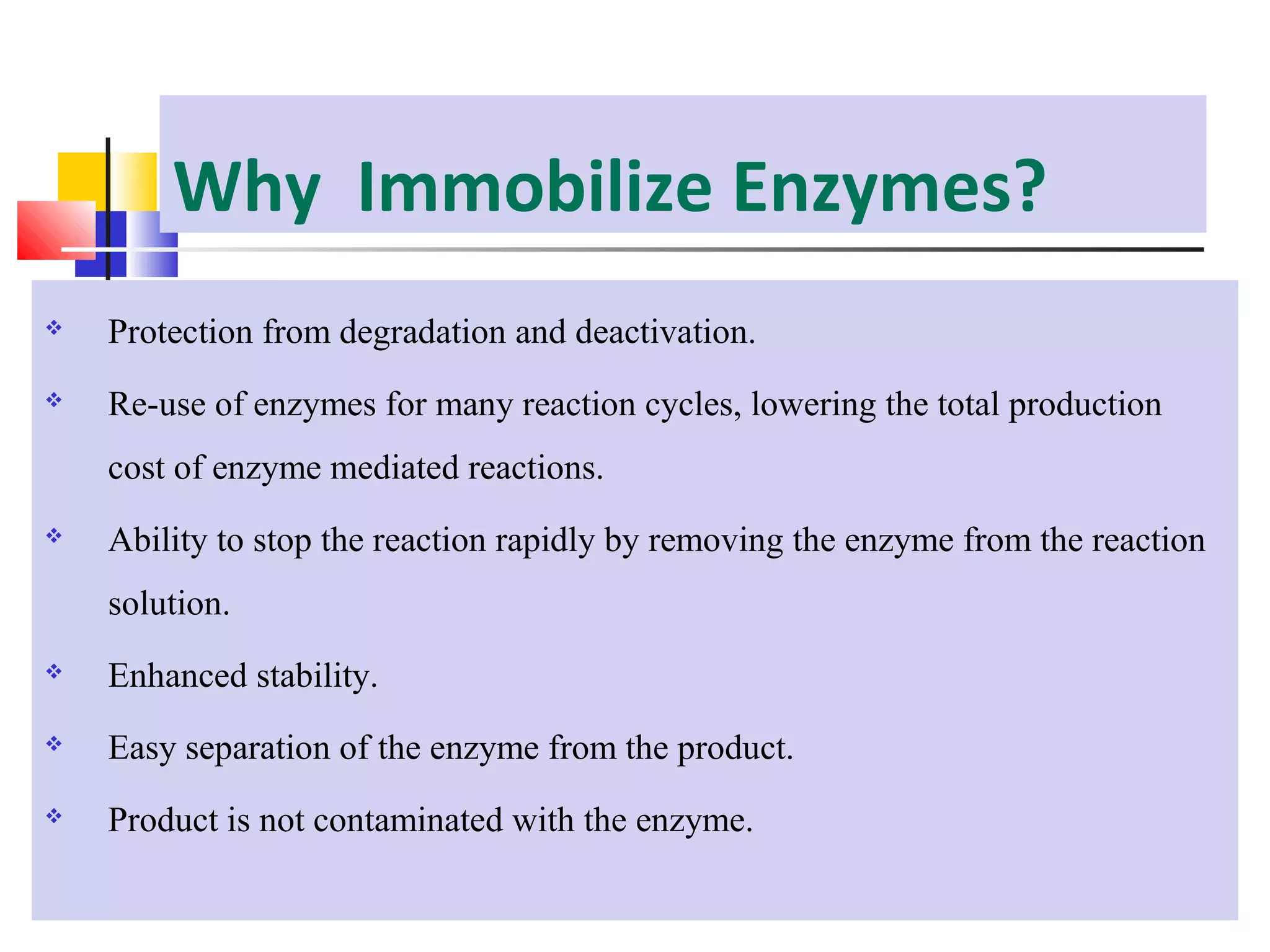 enzyme immobilization | PPT