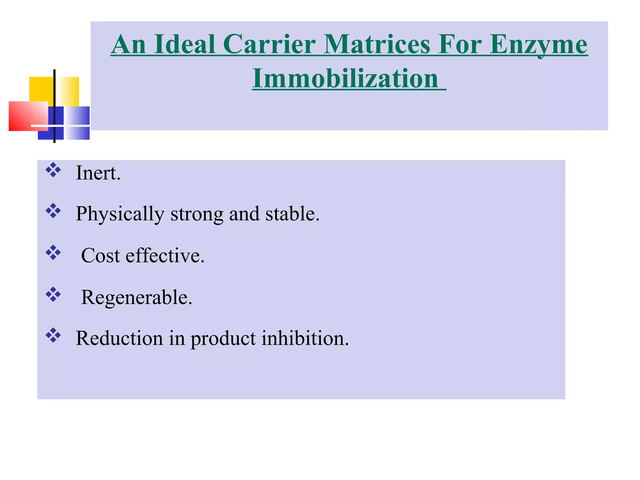 enzyme immobilization | PPT